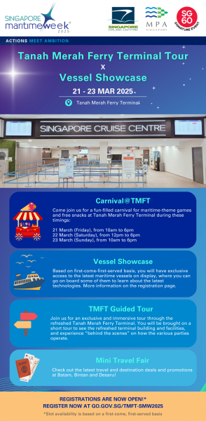 Singapore Cruise Centre (ferry & cruise) | HarbourFront Passenger Terminal